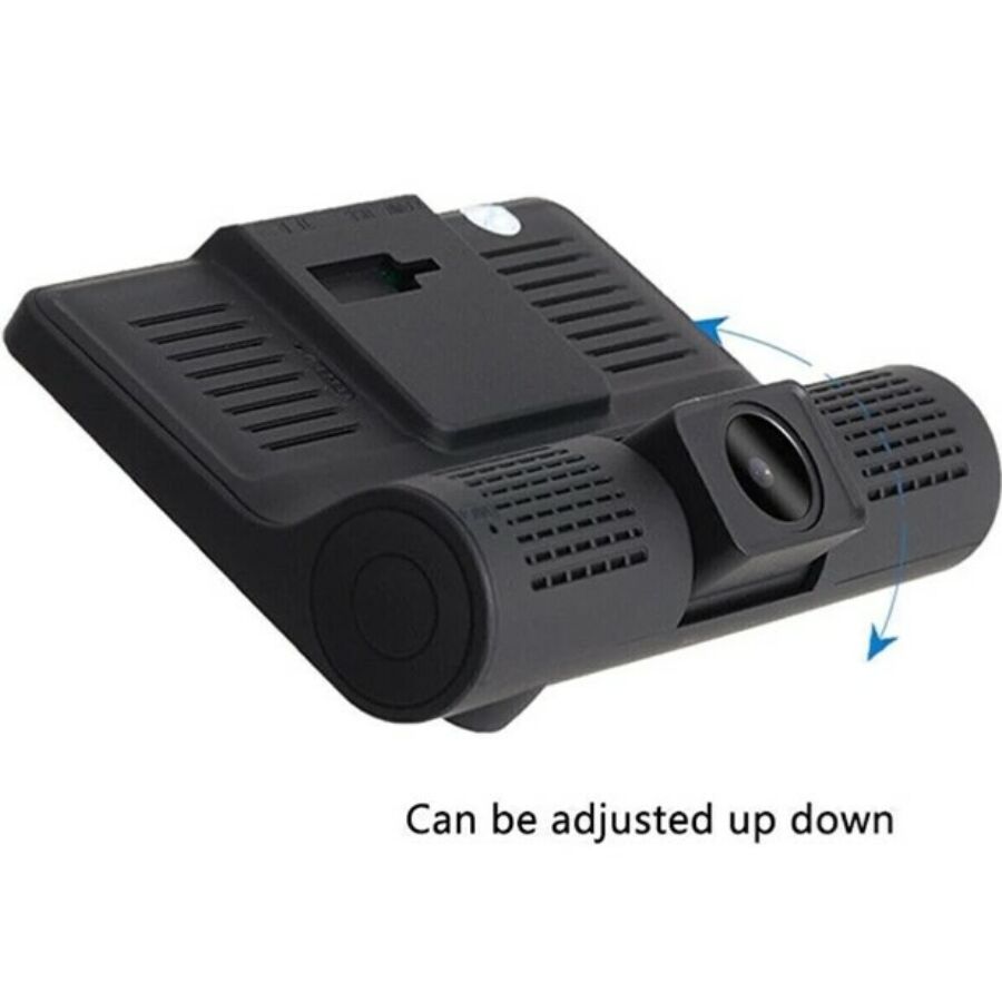 Camera auto, Sumker, Cu optica dubla, Cu 3 camere, FULL HD, Negru - eMAG.ro