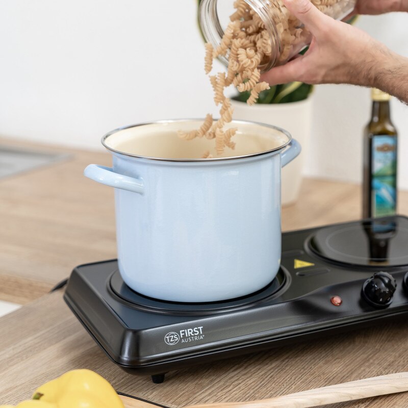 Двоен инфрачервен котлон First Austria FA-5097-2, 2000W, Термостат ...