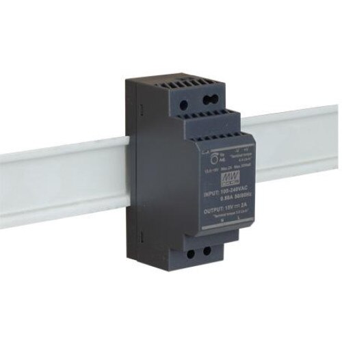 Sursa de alimentare, Mean Well, 15V, 30W, 2A, Gri - eMAG.ro