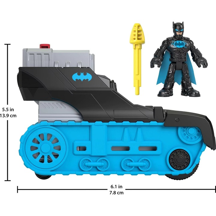 Комплект фигура Батман с Бат-танк Imaginext, Batman Figure And Bat-Tech ...
