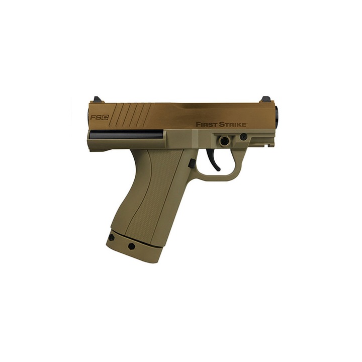 Marker pentru paintball First Strike Compact Pistol FSC cal. 68, bronz ...