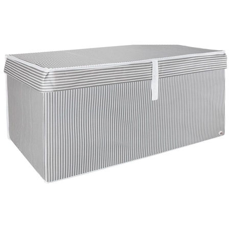 Cutie multifunctionala pentru depozitare, 60 x 40 x 30 cm, Gri/Alb - eMAG.ro