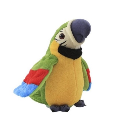 Papagal interactiv, vorbitor, verde - eMAG.ro