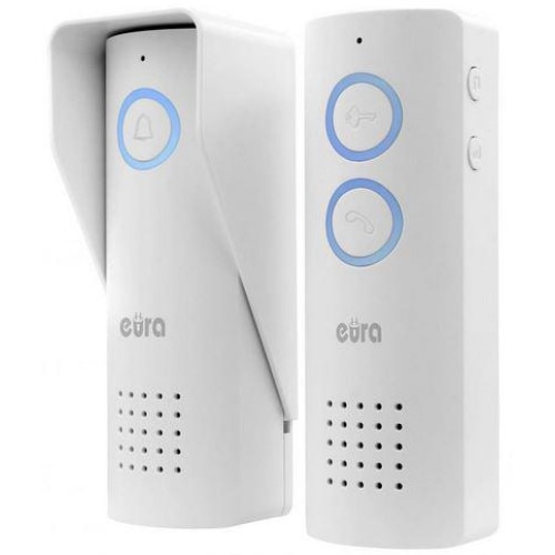 Interfon wireless, Eura, Baterie 12V, Alb - eMAG.ro