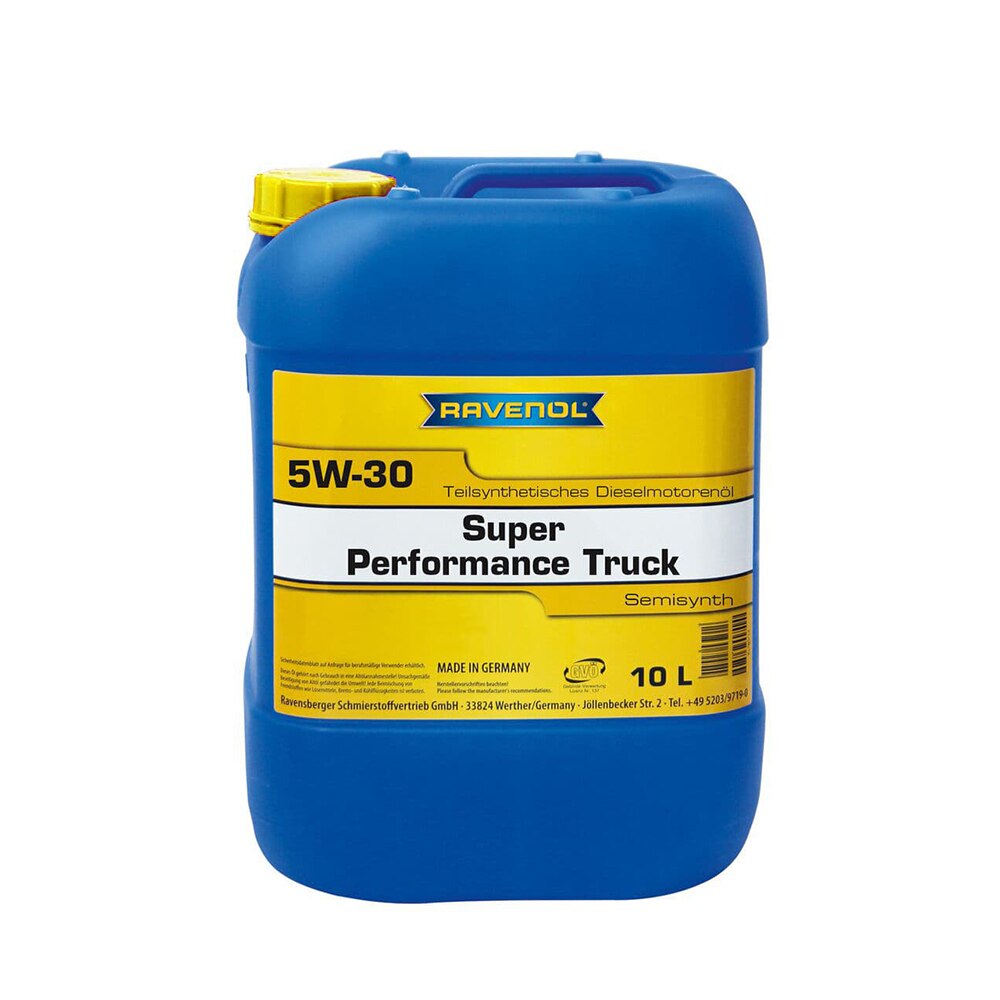 Моторно масло RAVENOL, Super Performance Truck, 5W-30 10л - eMAG.bg