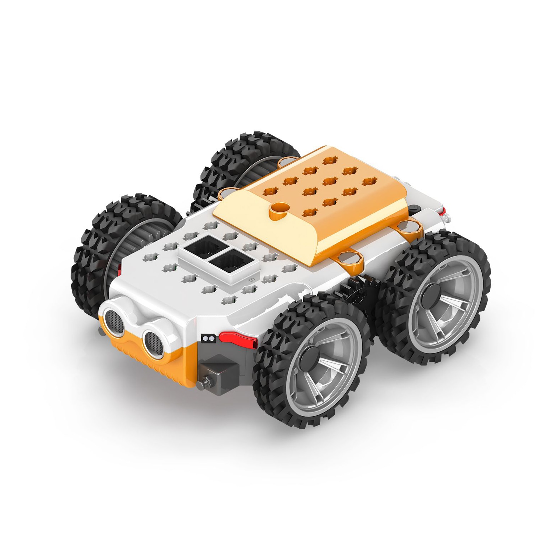 Set constructie, Engino, Robot, Galben - eMAG.ro