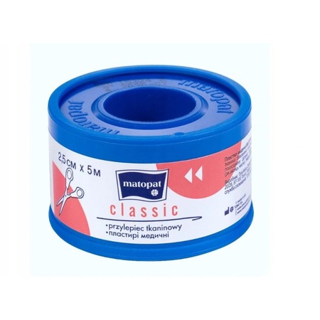 Leucoplast textil, Matopat Classic, 2.5cmx5m - eMAG.ro