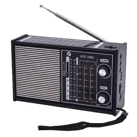 Radio Portabil Cu Acumulator, FM/AM/SW1-6, Bluetooth, Cititor stick USB ...