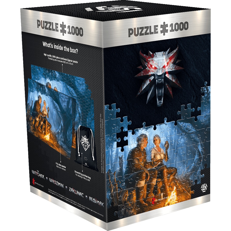 Puzzle Witcher - Journey of Ciri, Good Loot, 1000 de piese, Multicolor ...