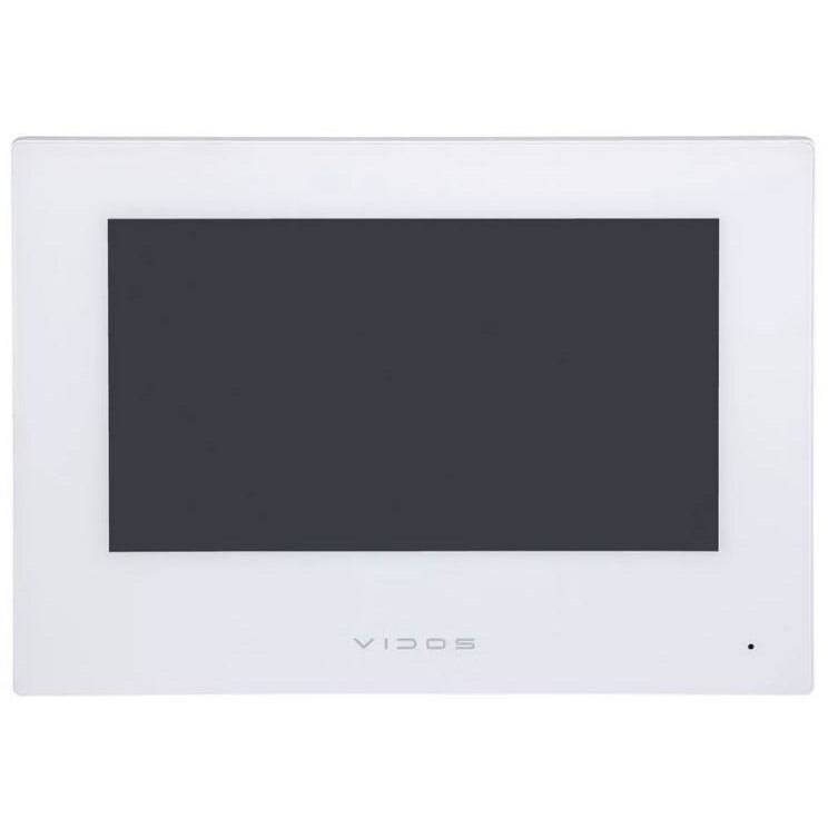 Videointerfon, VIDOS, 1024 × 600 px, Alb - eMAG.ro