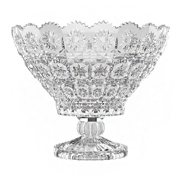 Fructiera, stil boem, sticla, 23cm - eMAG.ro