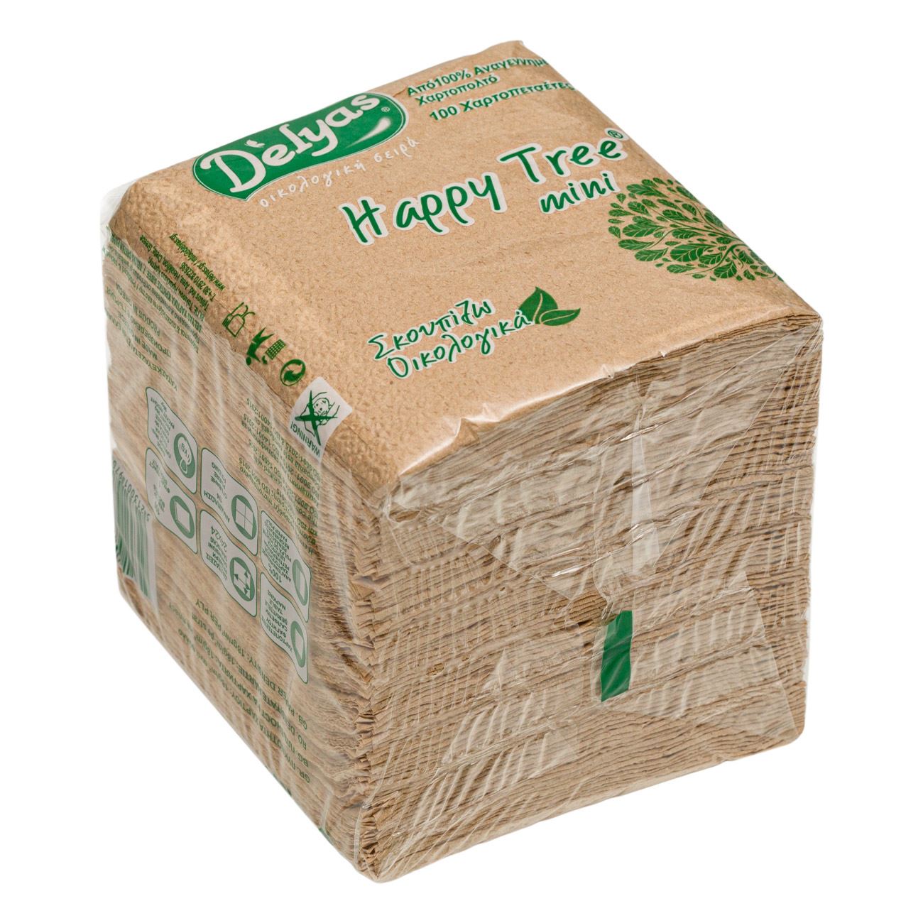 Pachet,100 servetele din hartie kraft, 24x24 cm - eMAG.ro