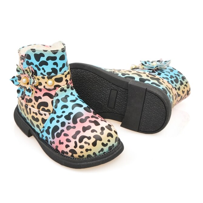 Ghete De Copii leopard, Albastru, 15 EU - eMAG.ro