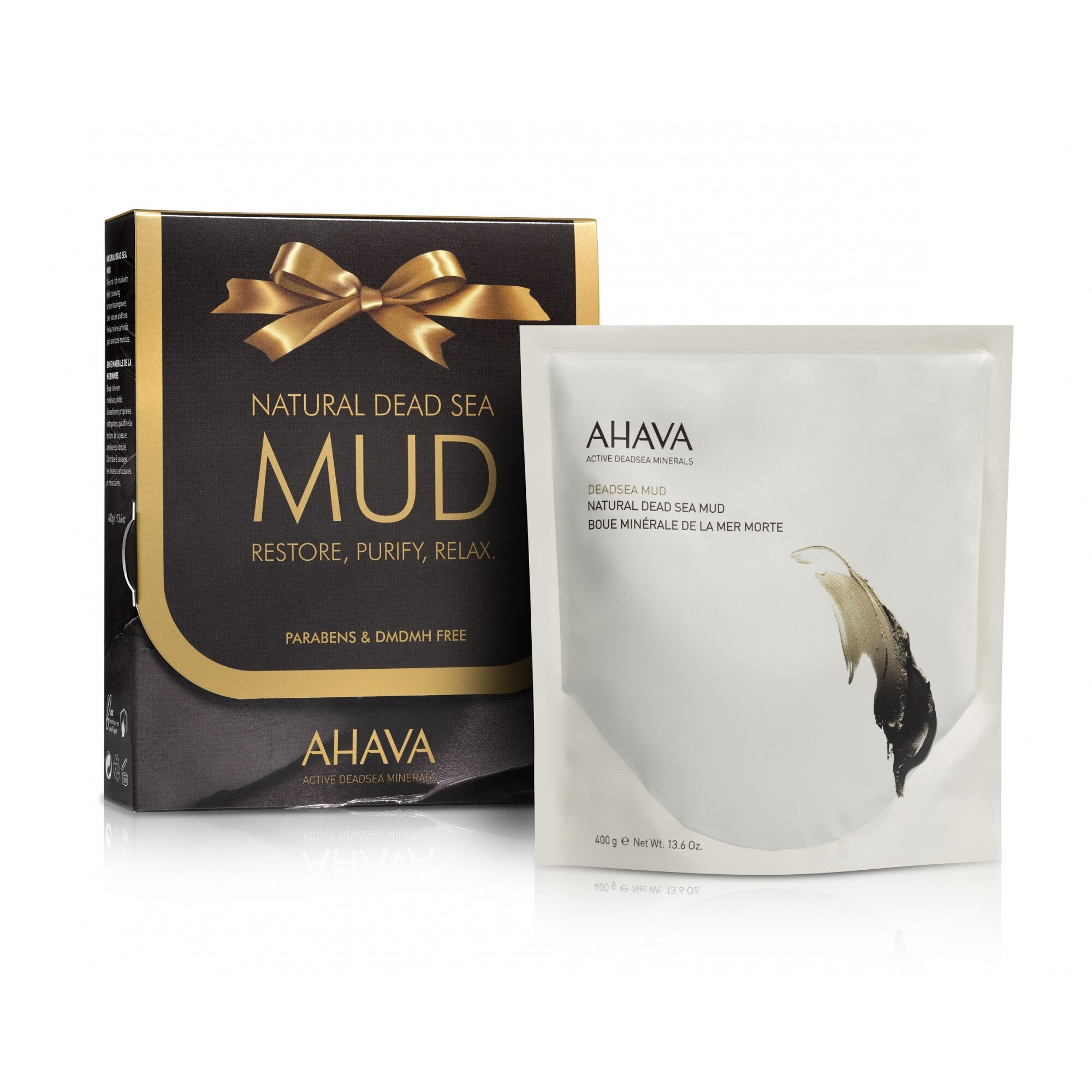 Kit - Namol de la Marea Moarta AHAVA 400g - eMAG.ro