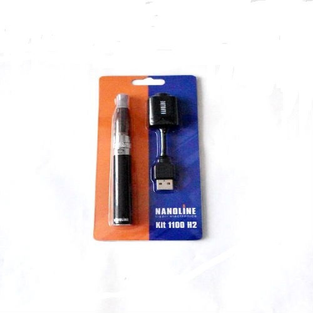 Kit Tigara Electronica EGO 1100 H2 BLS Black - eMAG.ro