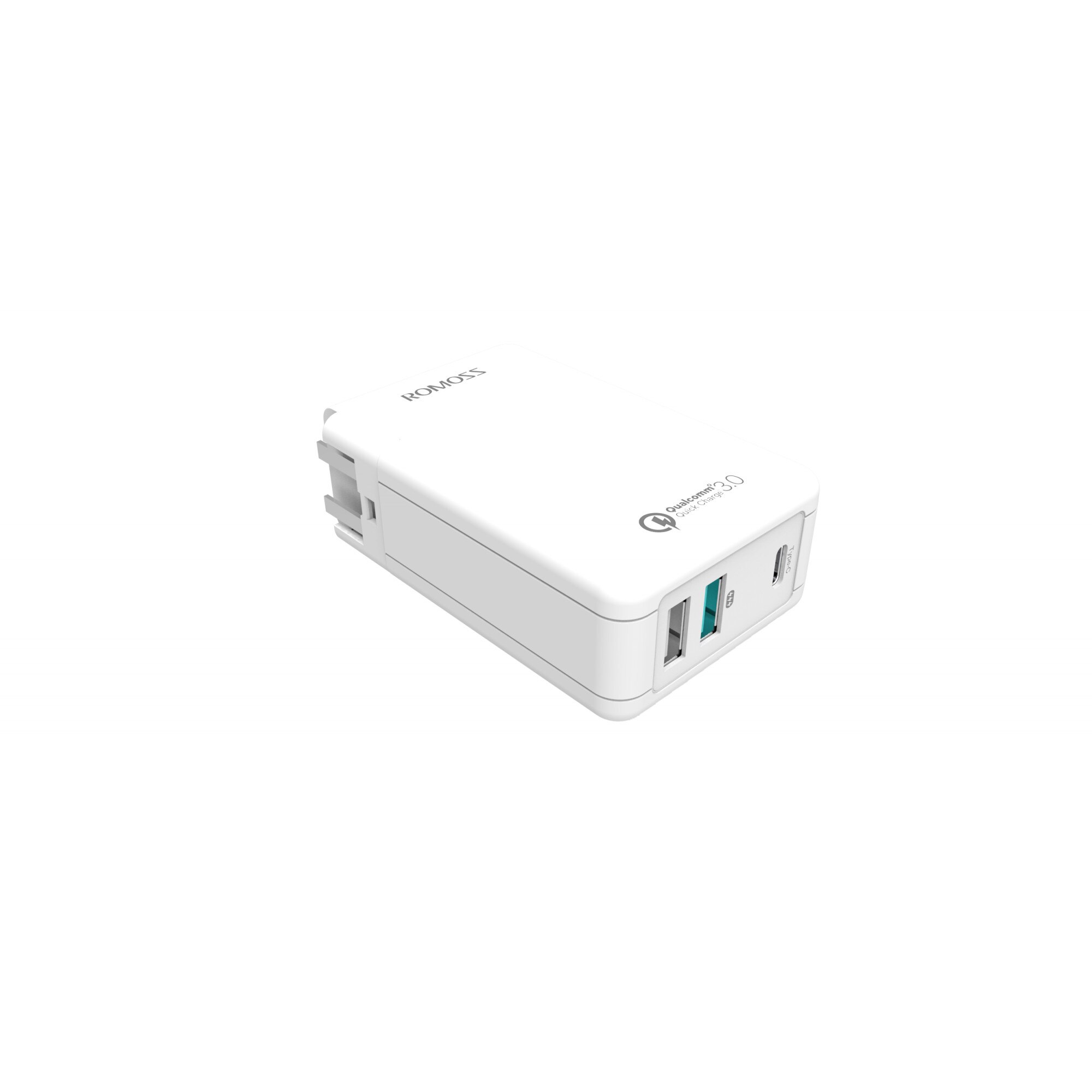 Incarcator priza Romoss Power Cube - EX, iesiri Quick Charge 3.0, Type ...