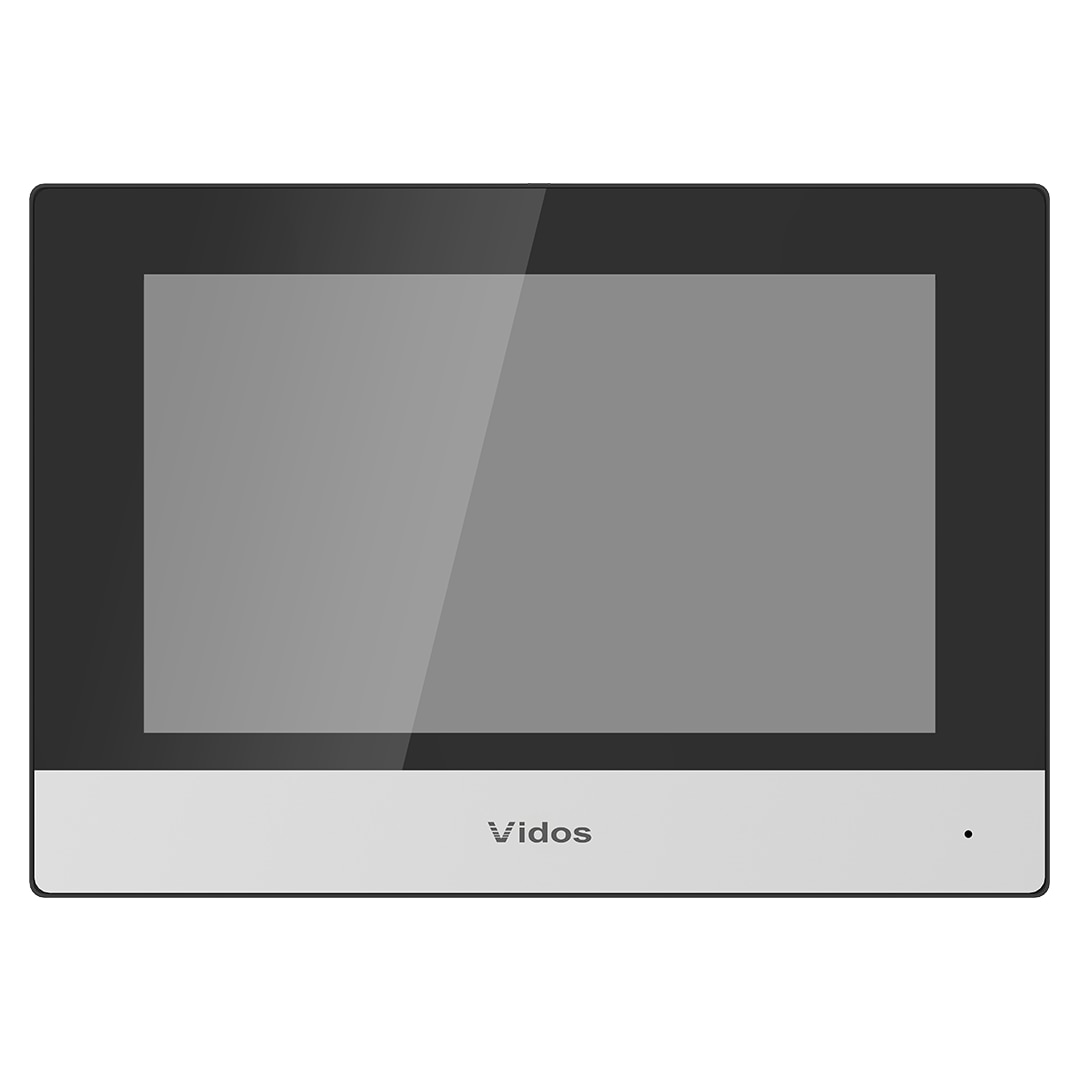 Videointerfon Vidos, One, M2010, Ecran tactil TFT, Alb - eMAG.ro