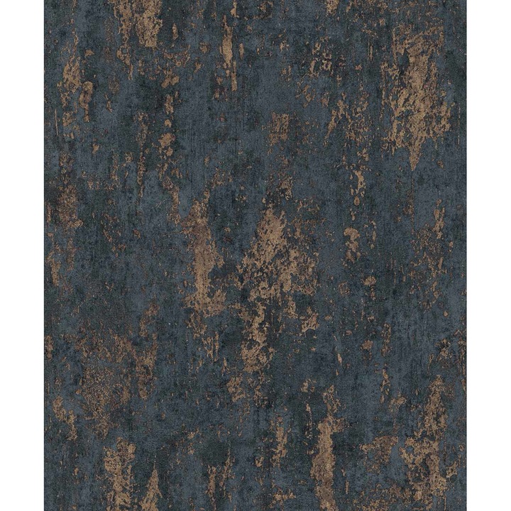 Tapet modern, imitatie de marmura, albastru, dormitor, living, baie ...