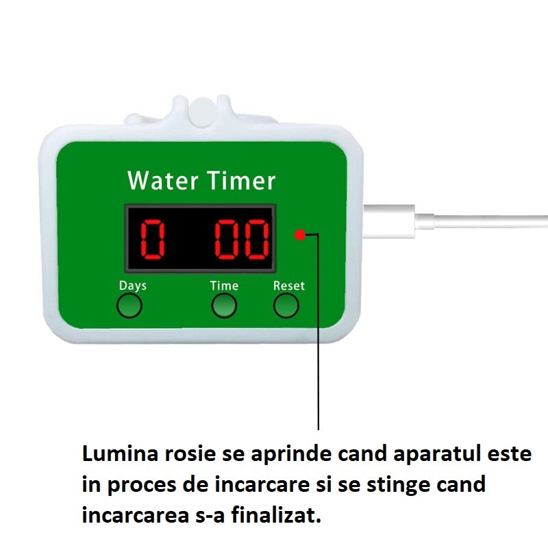 Sistem de irigare automat pentru plante AxaCube®, set pentru 12 ghivece, udare prin picurare ...