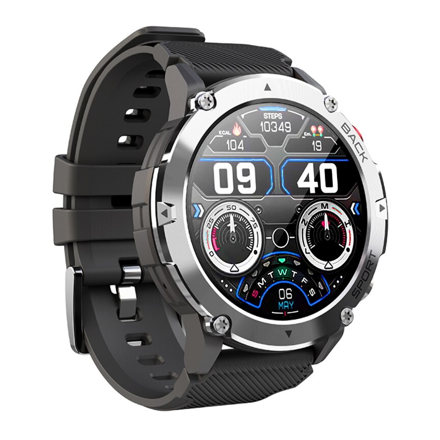 Ceas Smartwatch Rubicon, Silicon, Negru - eMAG.ro