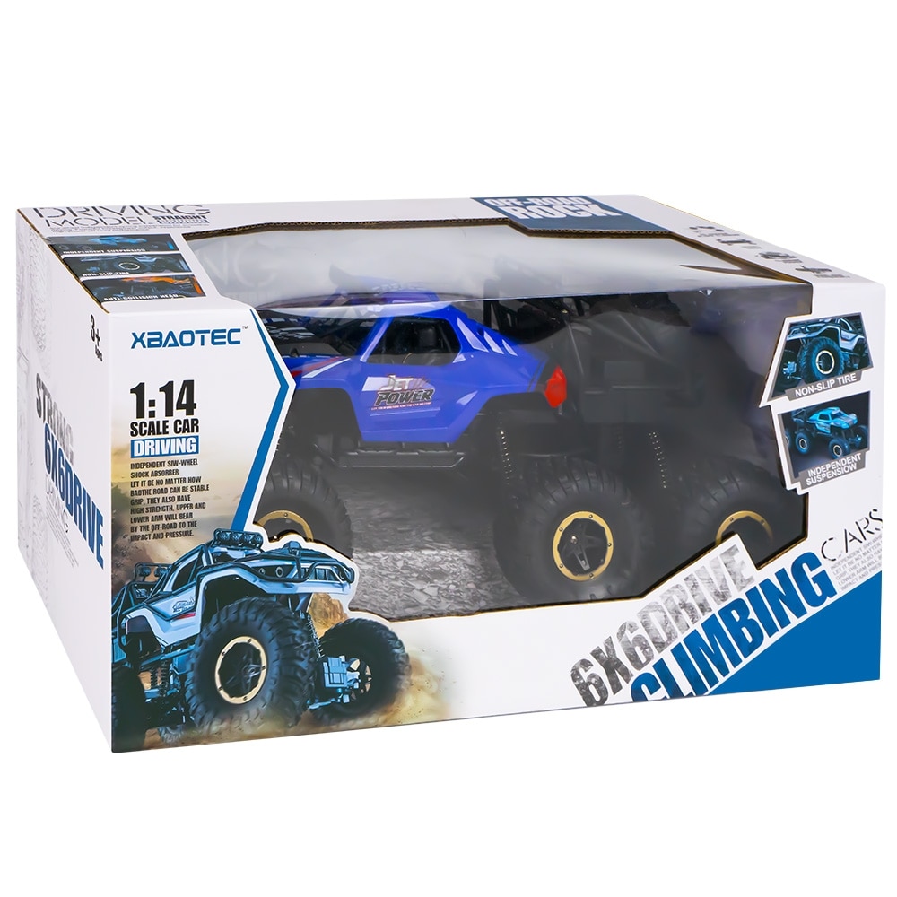 Masina - Jeep cu RC, cu 6 roti - eMAG.ro