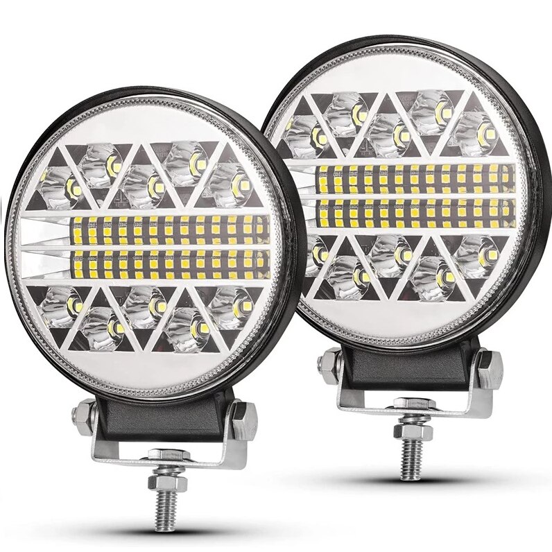 Proiector auto LED rotund - eMAG.ro