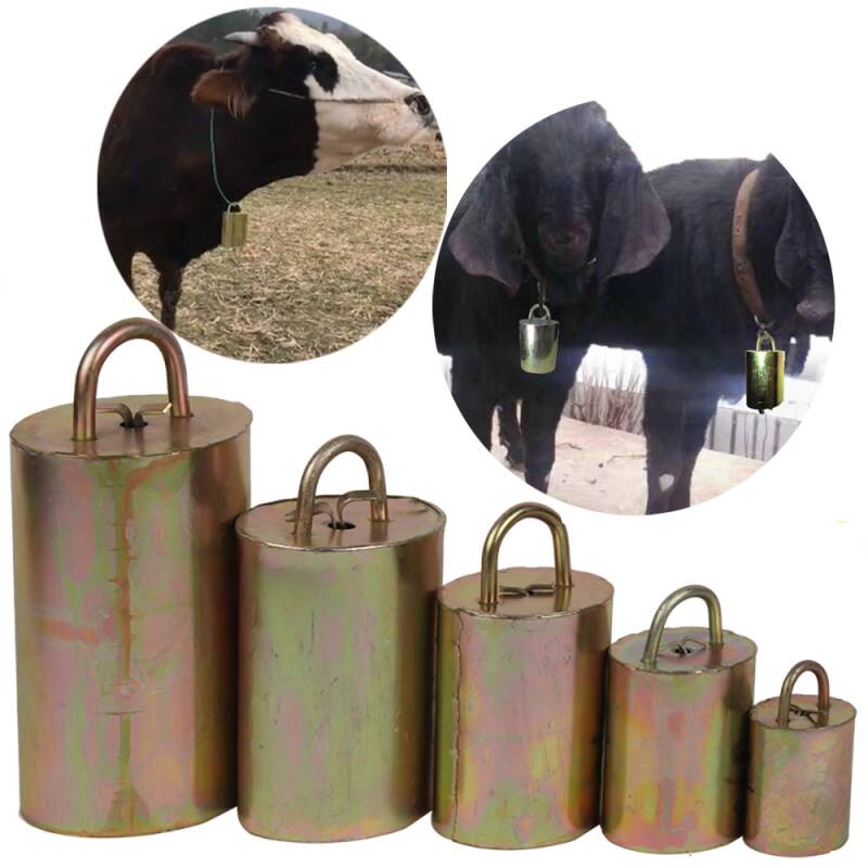 Clopot pentru ovine/bovine OC, marimea M, Talanga, Otel galvanizat ...