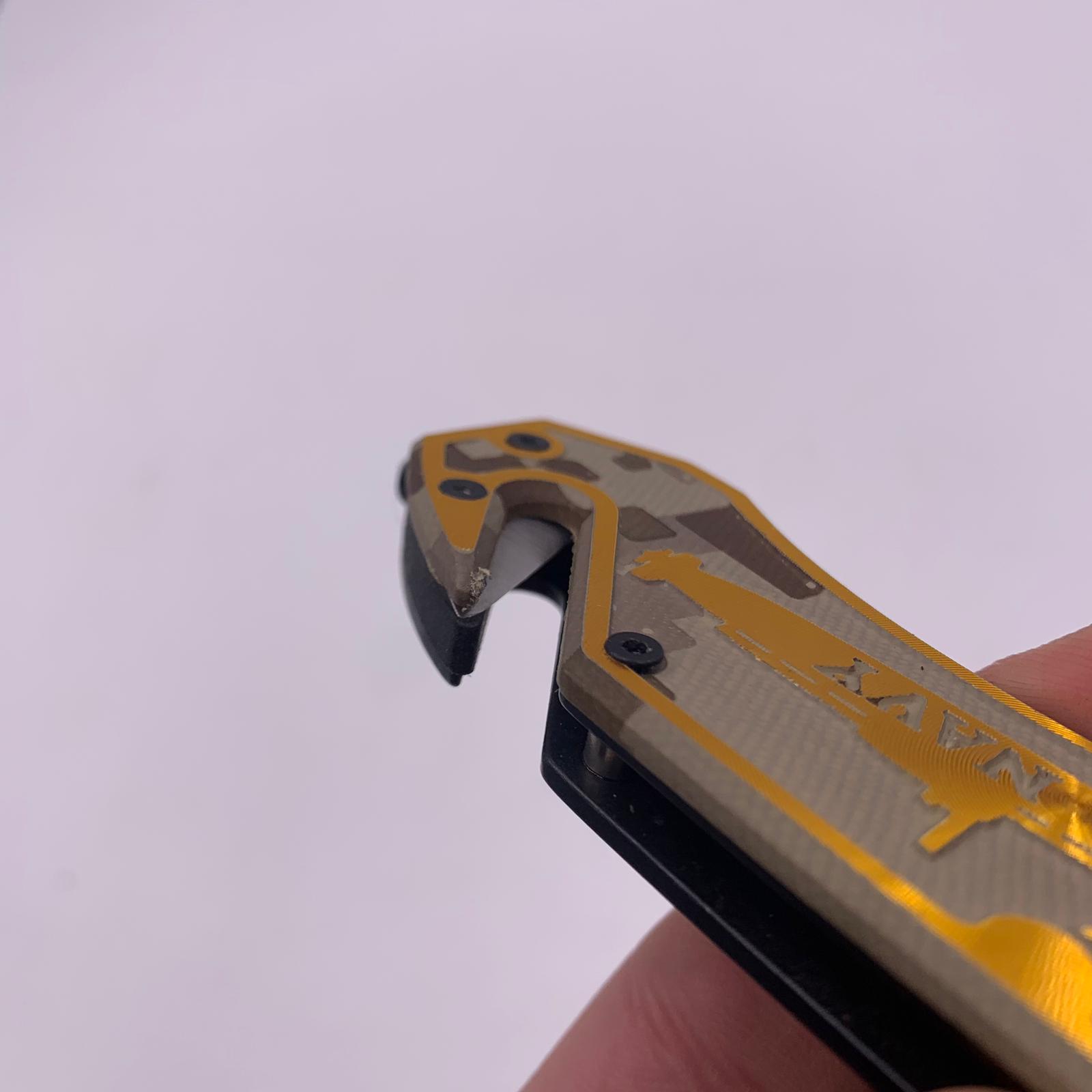 Комплект за самозащита, Военноморски нож 20 см, Лют спрей 110 мл, Кама 1 см, Dalimag - eMAG.bg