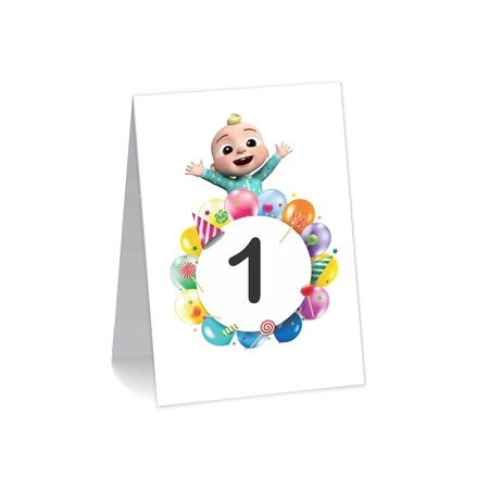 Numar de masa, Botez, Baby Johny, Model NRB33, Carton - eMAG.ro