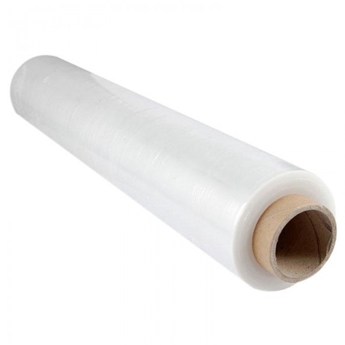 Folie Stretch pentru uz Manual 500 mm, Transparenta, 23 microni, 1,3kg ...