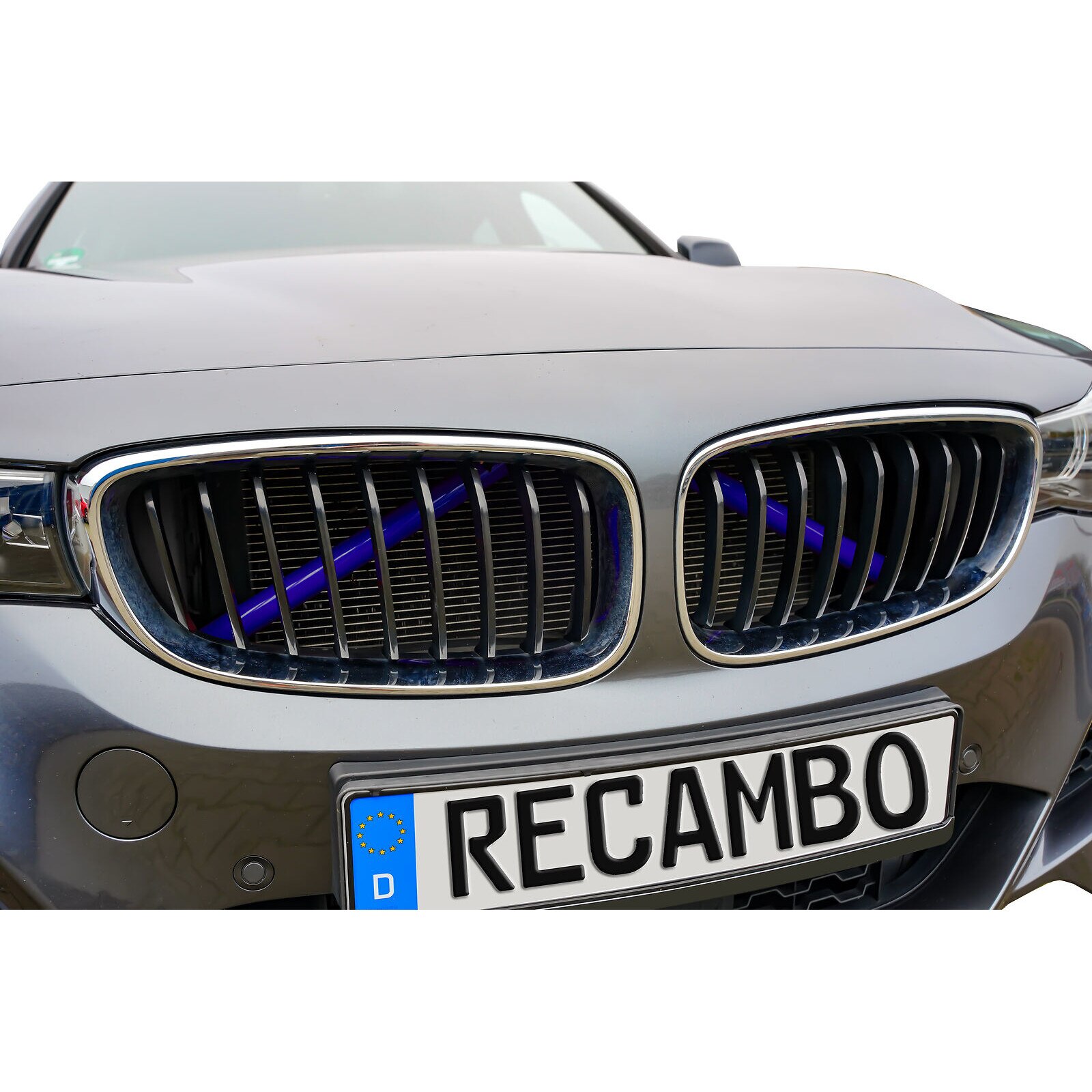 Set de 2 ornamente V-BRACE grile bara fata pentru BMW X3 F25 din 2010 ...