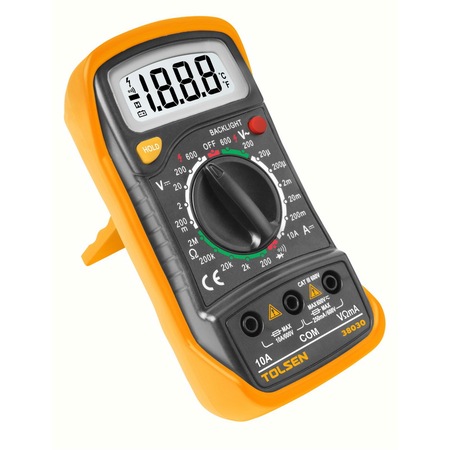Multimetru digital, 1999 masuratori, Tolsen - eMAG.ro