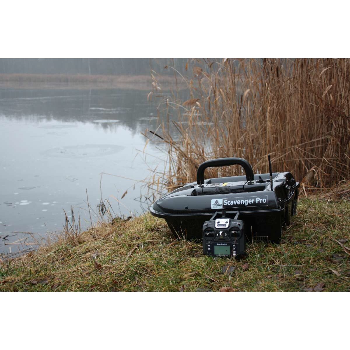 Barca pentru montat momeala, BearCreeks, ABS, Baterie 1500 mAh, Negru ...