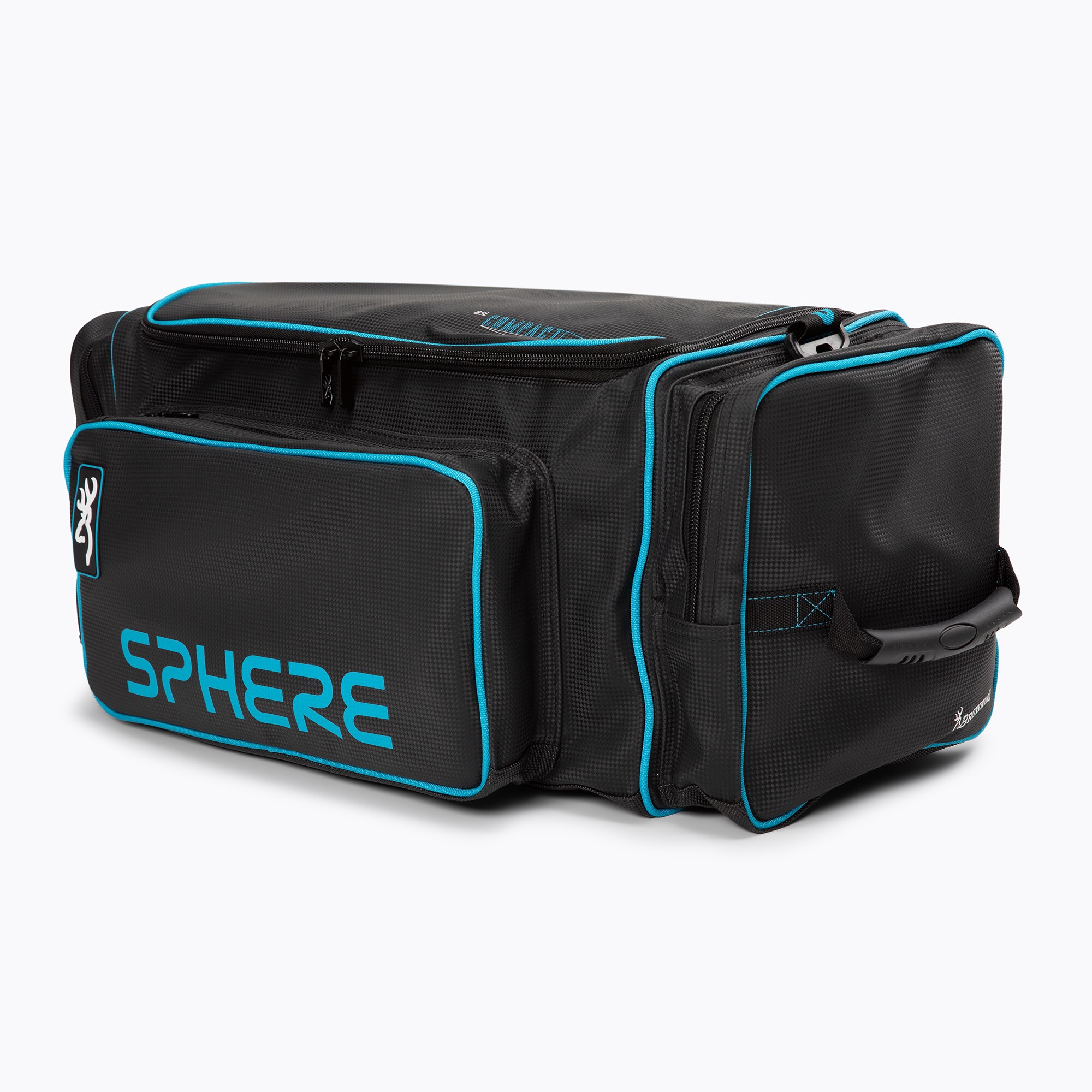 Geanta pescuit, Browning, PVC, Negru/albastru - eMAG.ro