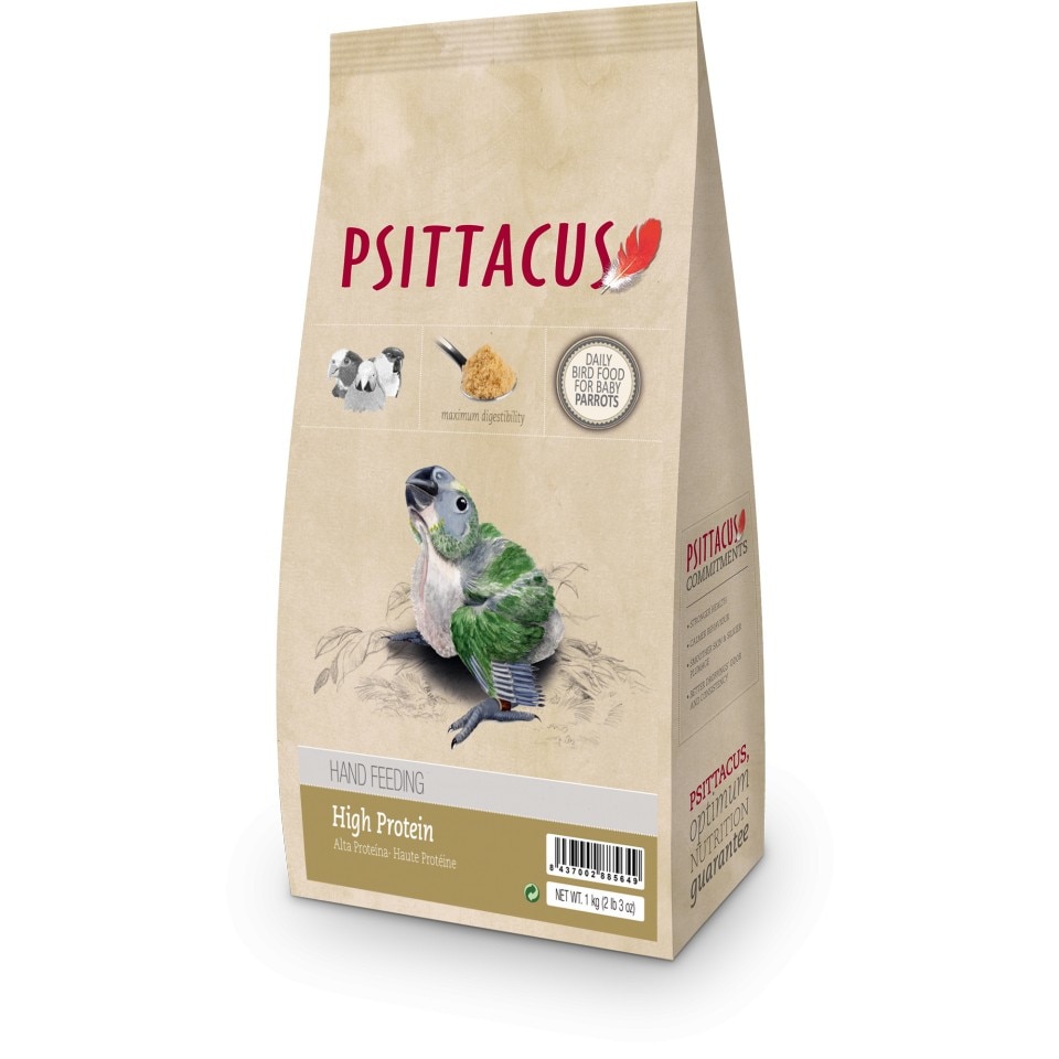 Hrana Pui Papagali Psittacus High Protein Hand Feeding 1Kg - eMAG.ro