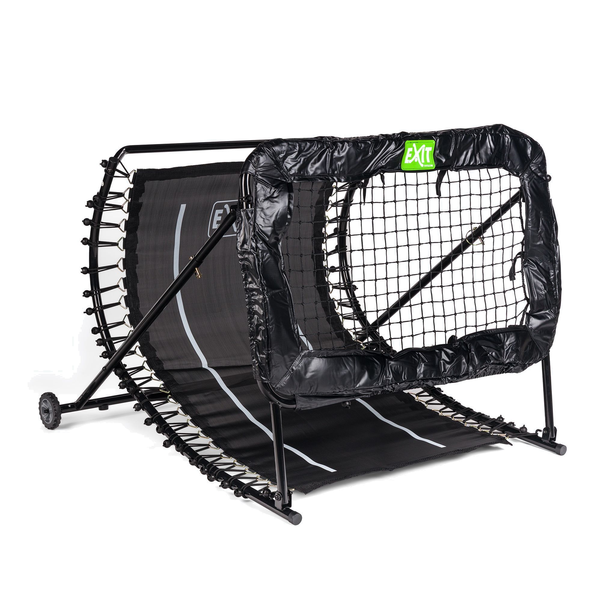 Poarta de fotbal, Exit, Otel, 120x90x120 cm, Negru - eMAG.ro