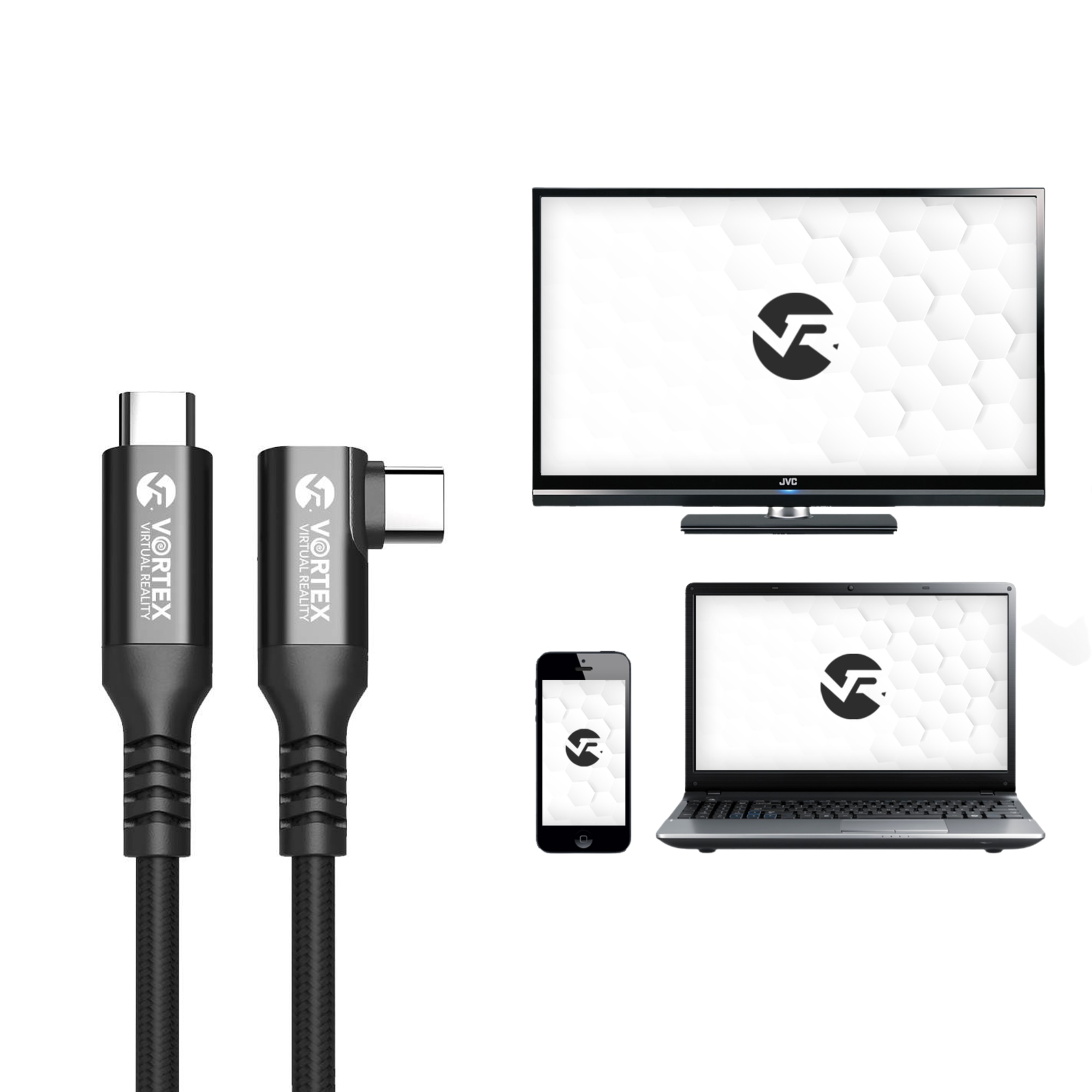 Vortex Virtual Reality Vortex kábel készlet, Oculus Link Vortex VR ...