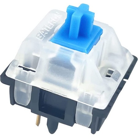 Set switch-uri pentru tastaturi mecanice Gateron KS-3X47 Milky Top ...