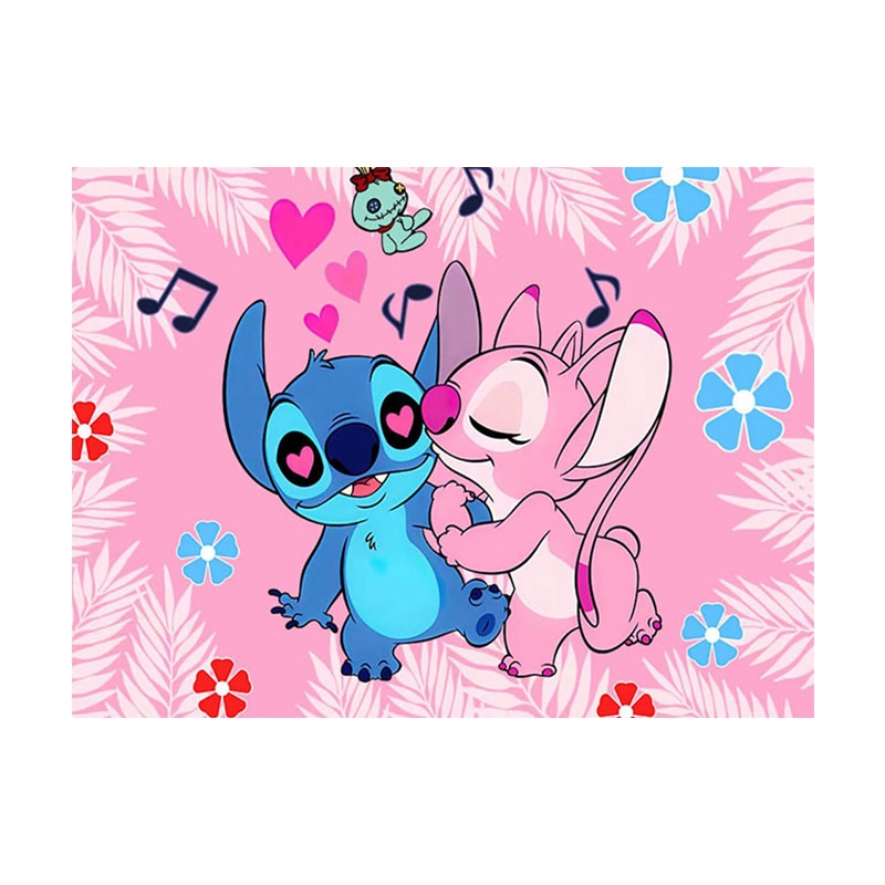 Fundal foto, Stitch, 100x150cm, Multicolor - eMAG.ro