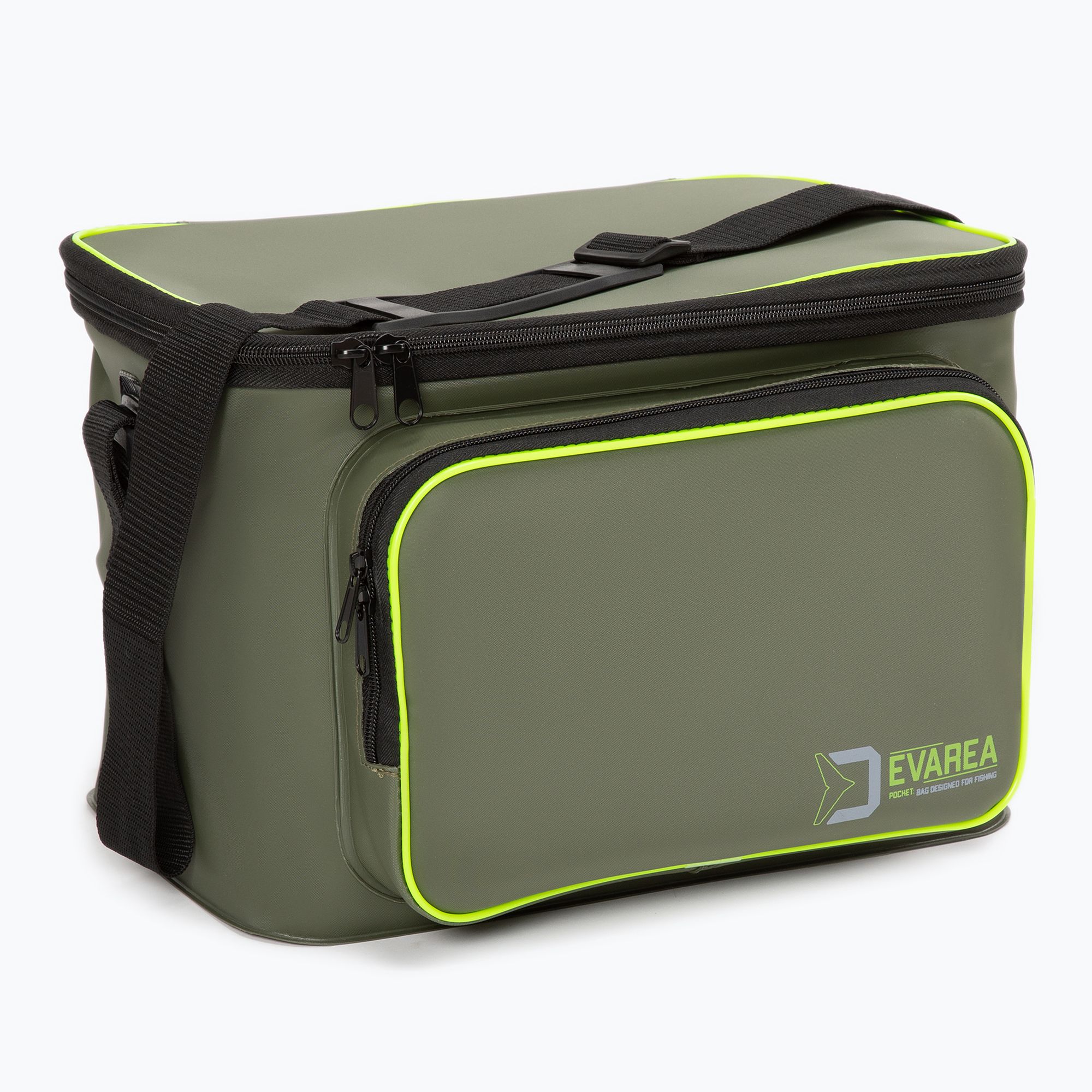 Geanta pentru pescuit, Delphin, EVA, 36x25x23cm, 19.5L, Verde - eMAG.ro