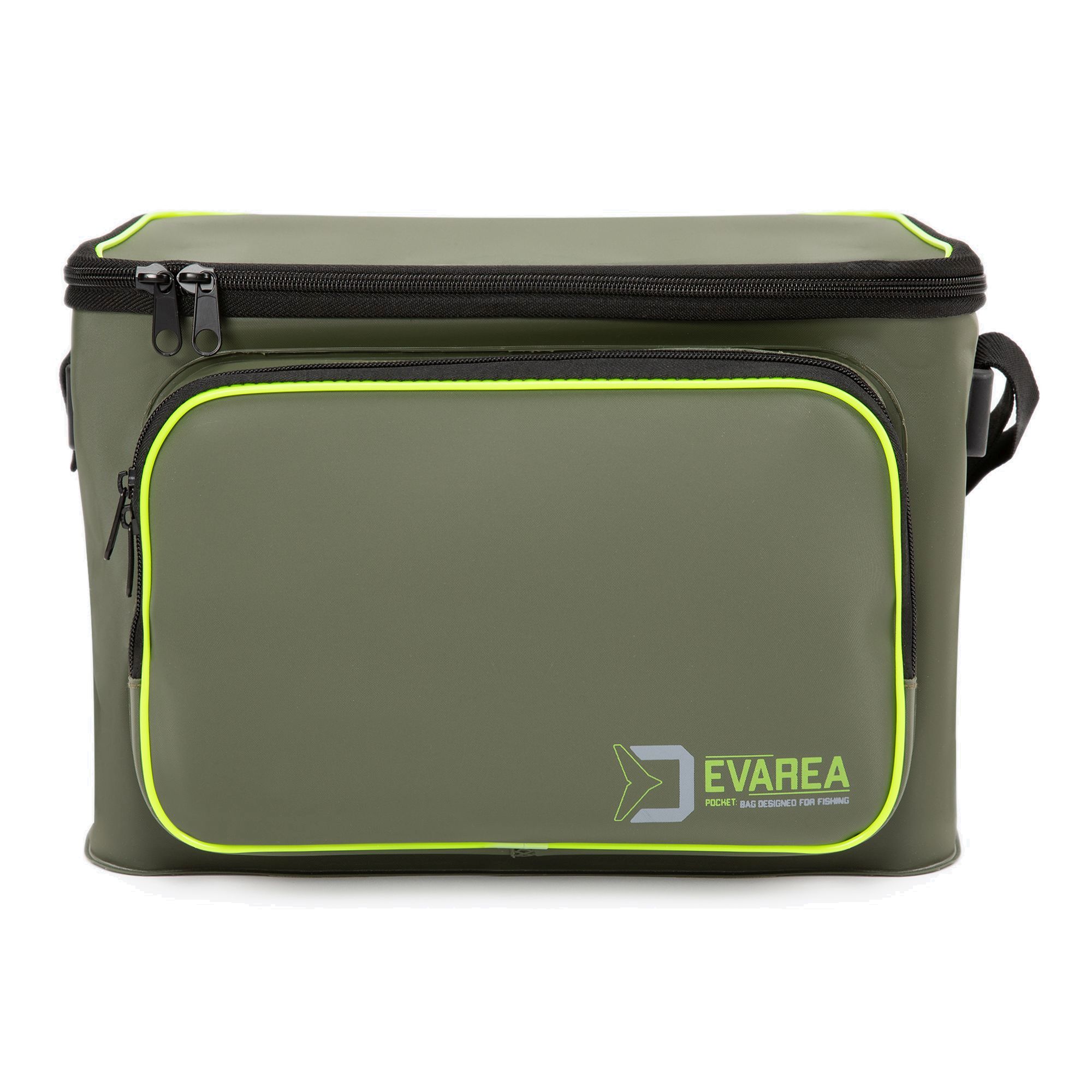 Geanta pentru pescuit, Delphin, EVA, 36x25x23cm, 19.5L, Verde - eMAG.ro