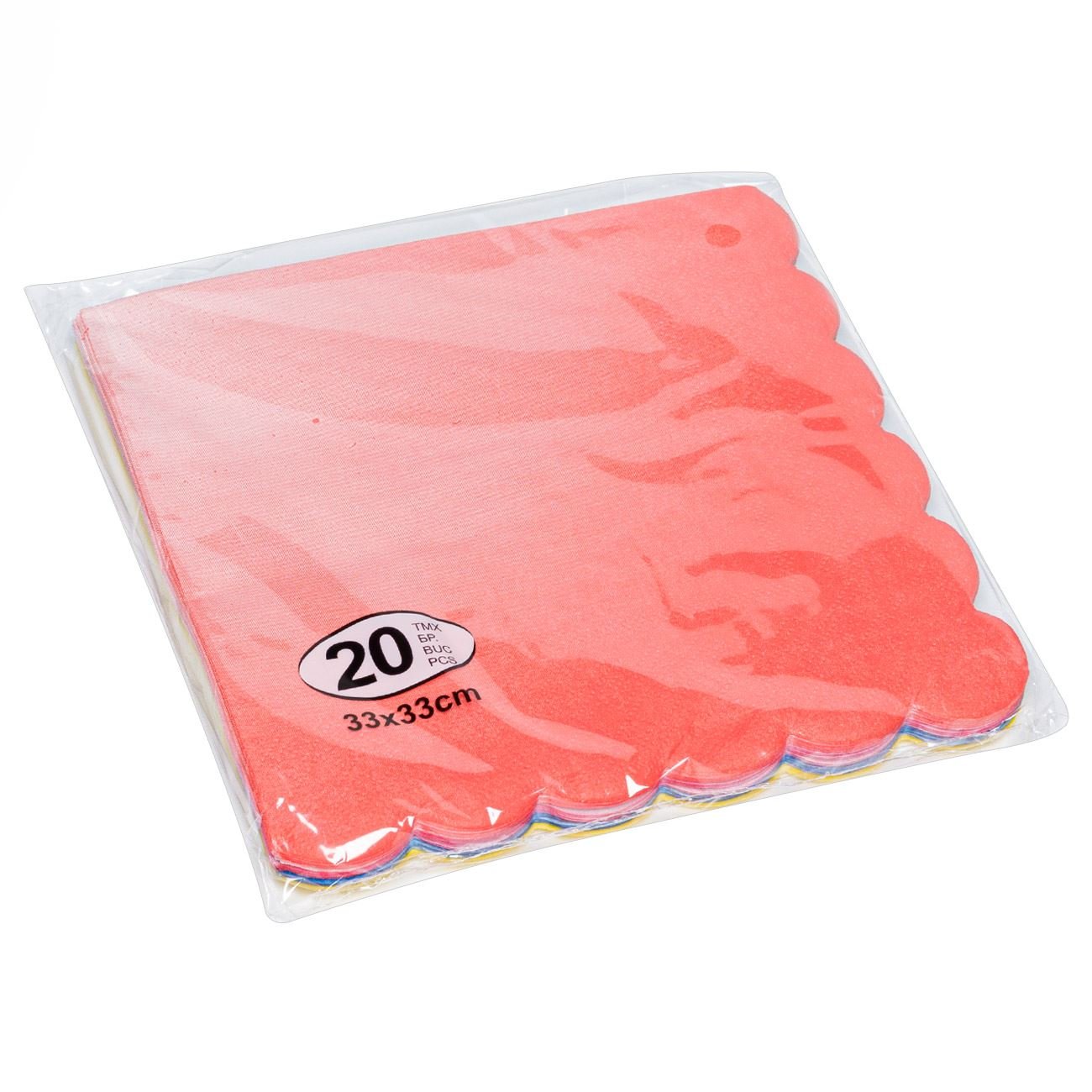 Set 20 Servetele colorate de masa, Fade, 2 straturi, 33x33 cm - eMAG.ro