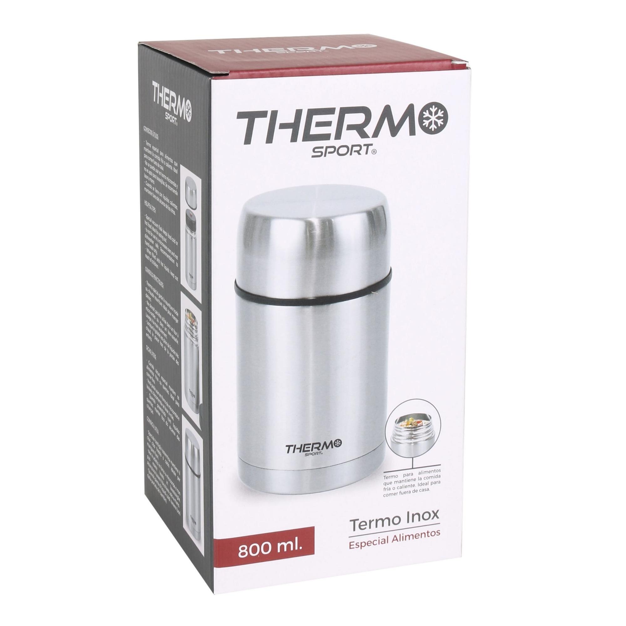 Termos pntru alimente lichide si solide, inox, 800 ml, Thermosport ...