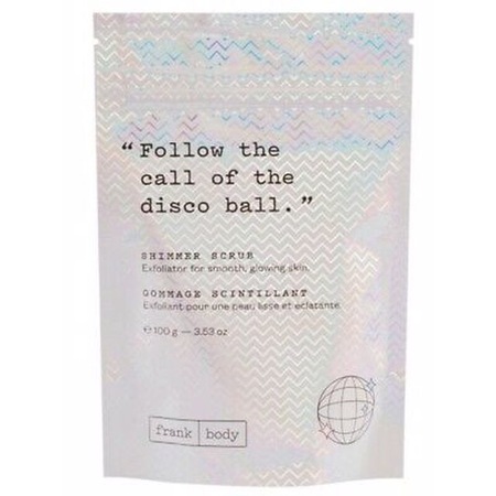 Ексфолиант за тяло Frank Body Shimmer Scrub за гладка и блестяща кожа ...