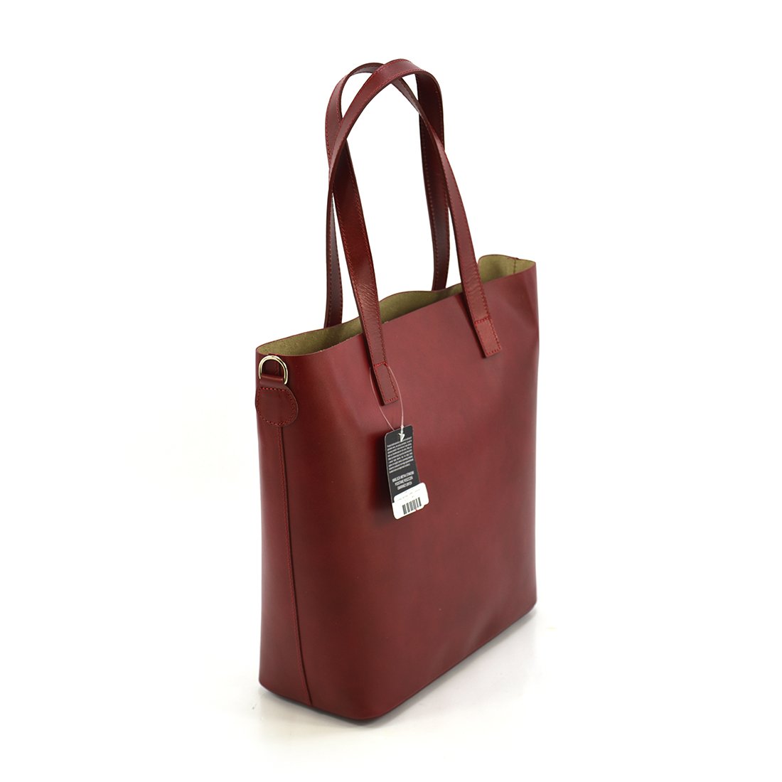 Geanta shopper, Vera Pelle, Piele naturala, Rosu - eMAG.ro