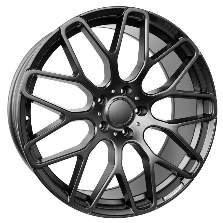 Set 4 jante, Aliaj PDW, 22 x 10 inch, 5 x 112, Rotund, Aluminiu ...