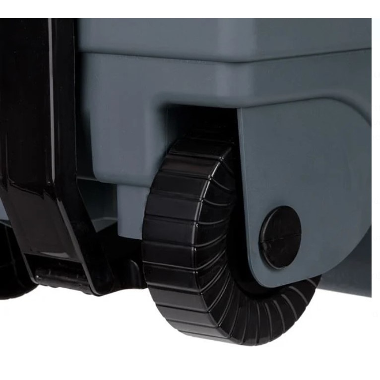 Cos de gunoi Negru cu capac si roti, 60 Litri - eMAG.ro