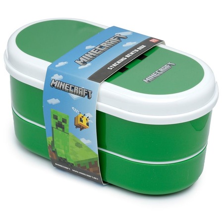 Set de alimente Minecraft Creeper, Verde - eMAG.ro