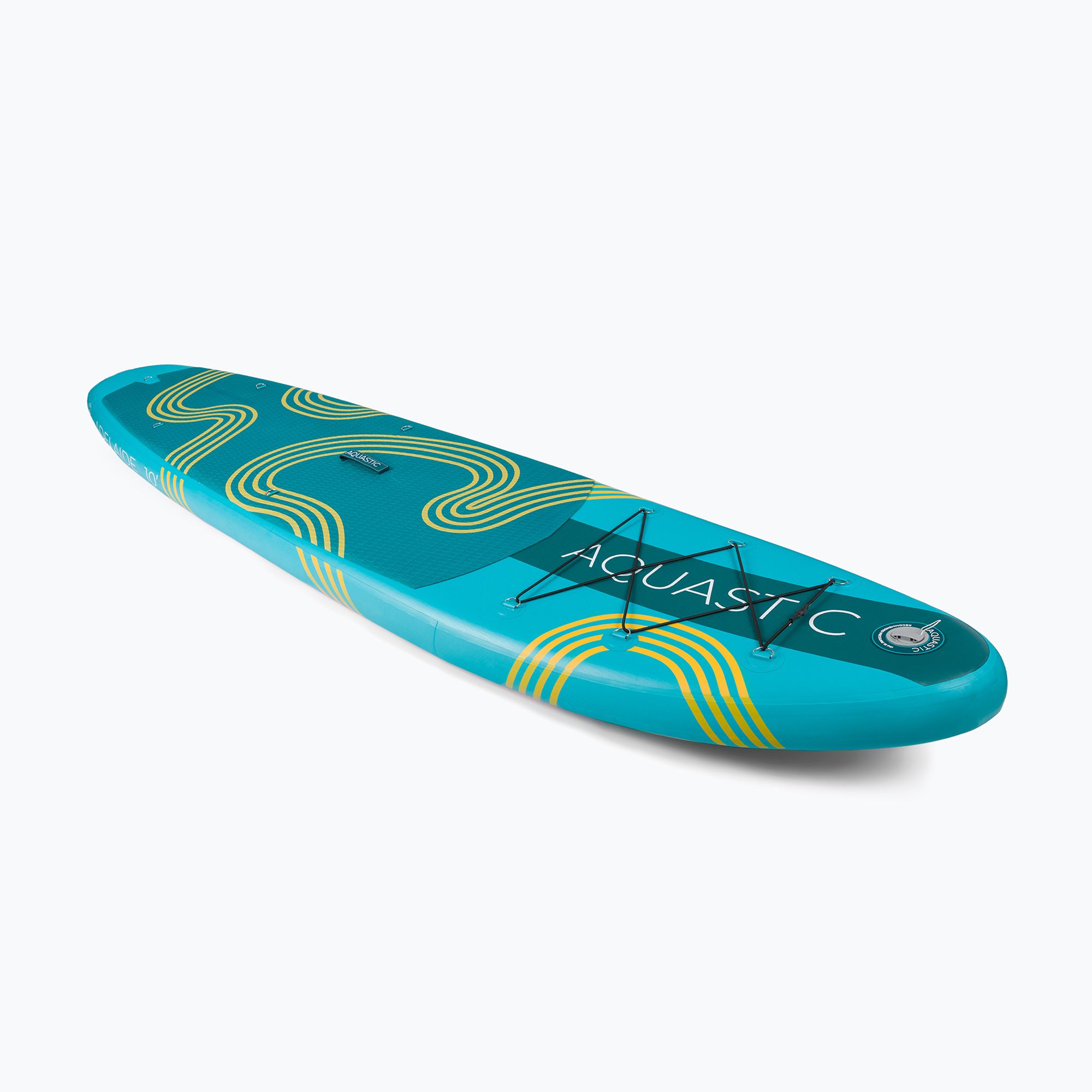 Placa de surf, Aquastic, 305 x 76 x 15 cm, Albastru - eMAG.ro
