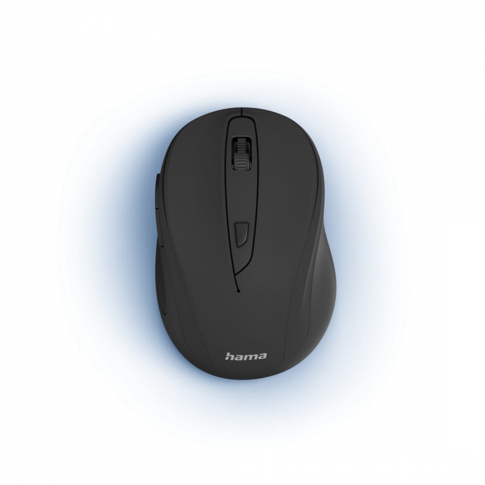 Mouse fara fir Hama MW-400 V2, 6 butoane, Ergonomic, USB, Negru - eMAG.ro